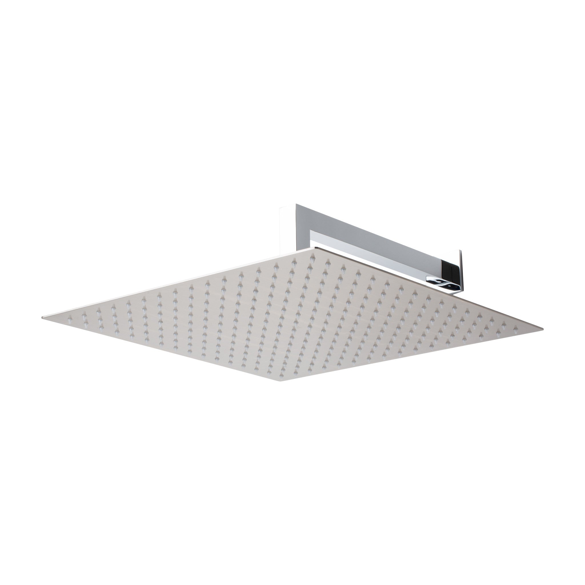 BAI 0421 Stainless Steel 16-inch Square Rainfall Shower Head in Brushe ...